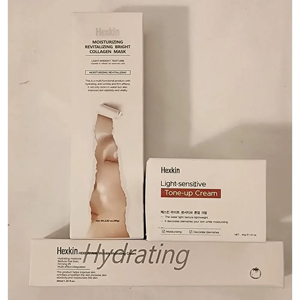 Hexkin | Skincare | Hexkin 3piece Skincare Set Collagen Mask Toneup ...